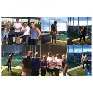 Summer Fun at TopGolf Miami | Chen Moore and Associates