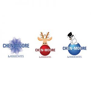 Our Holiday Season Logos | Chen Moore and Associates
