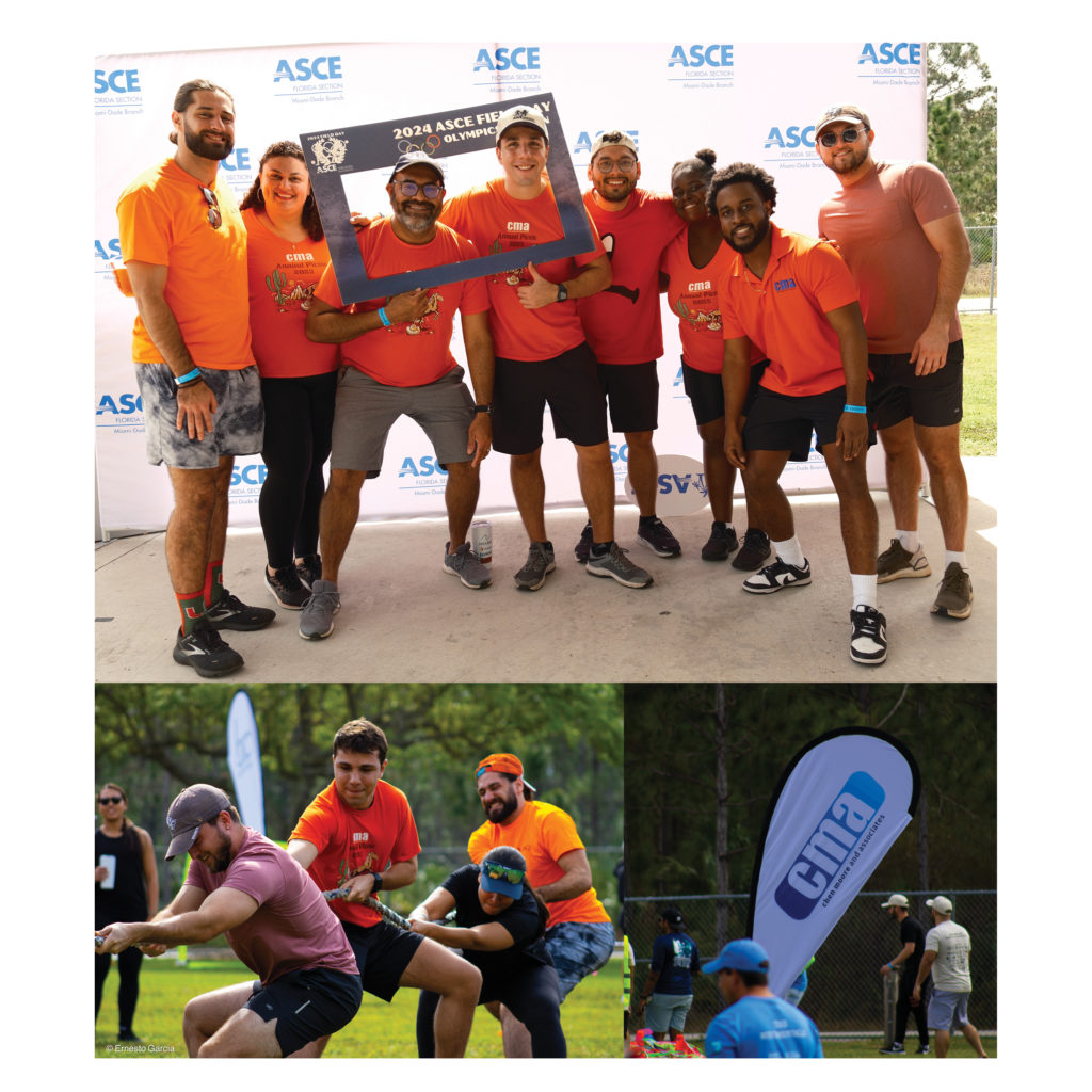 CMA was Competition Sponsor at ASCE Miami Field Day | Chen Moore and ...