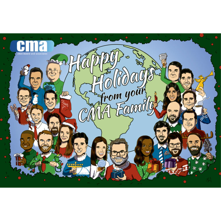 Happy Holidays from your CMA Family! | Chen Moore and Associates